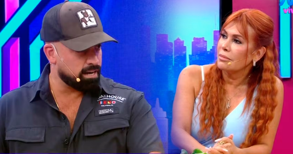 Brian Rullán fue encarado por Magaly EN VIVO por revelar a su chofer ...