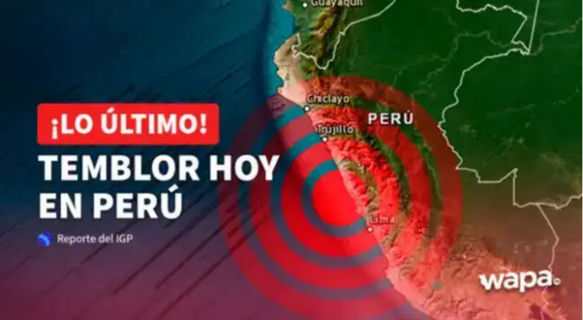 Temblor en Perú hoy, viernes 26 de diciembre de 2025: Hora y epicentro ...