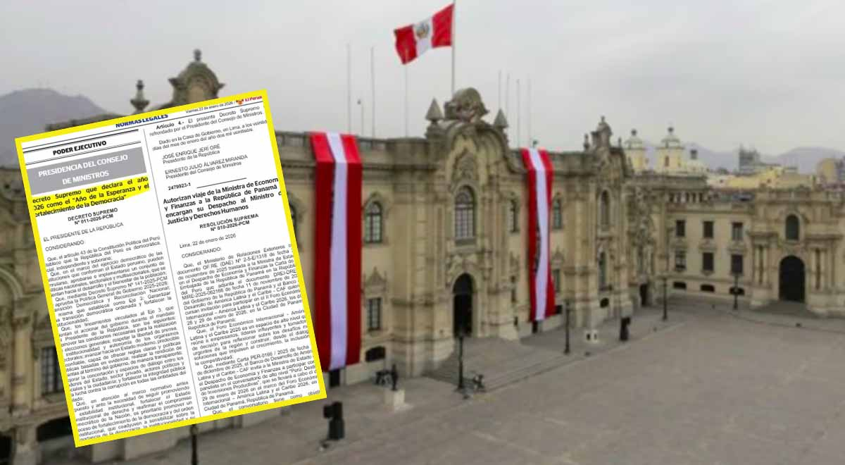 Gobierno del Perú oficializa el nombre del año 2026: conoce cuál es y ...