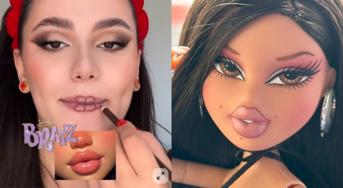 Labios al estilo Bratz: el truco de maquillaje que multiplica tu ...